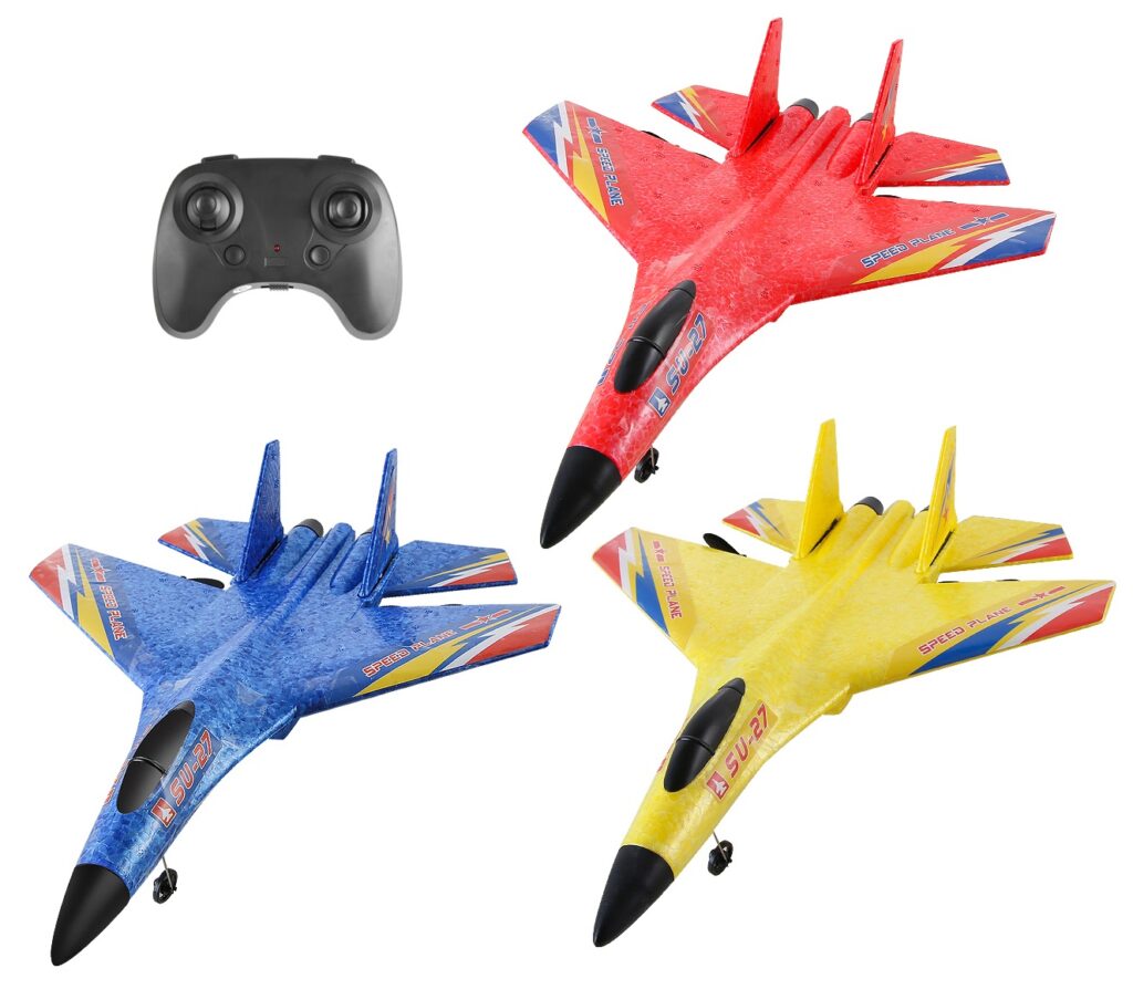 RC Remote Control Airplane Foam Plane Model SU27 Fighter Jet Aircraft ...