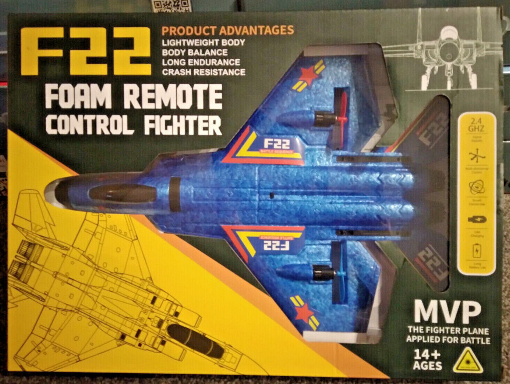 RC Remote Control Airplane Foam Plane Model F22 Fighter Jet Aircraft ...